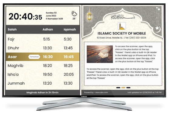 MosqueHQ | Mosques Locations, Adhan/Iqamah Times, Events & more